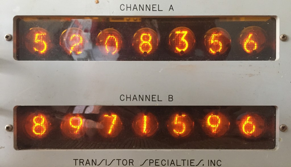 Transistor Specialties model 1519 Pulse Counter | Buttons, Switches ...